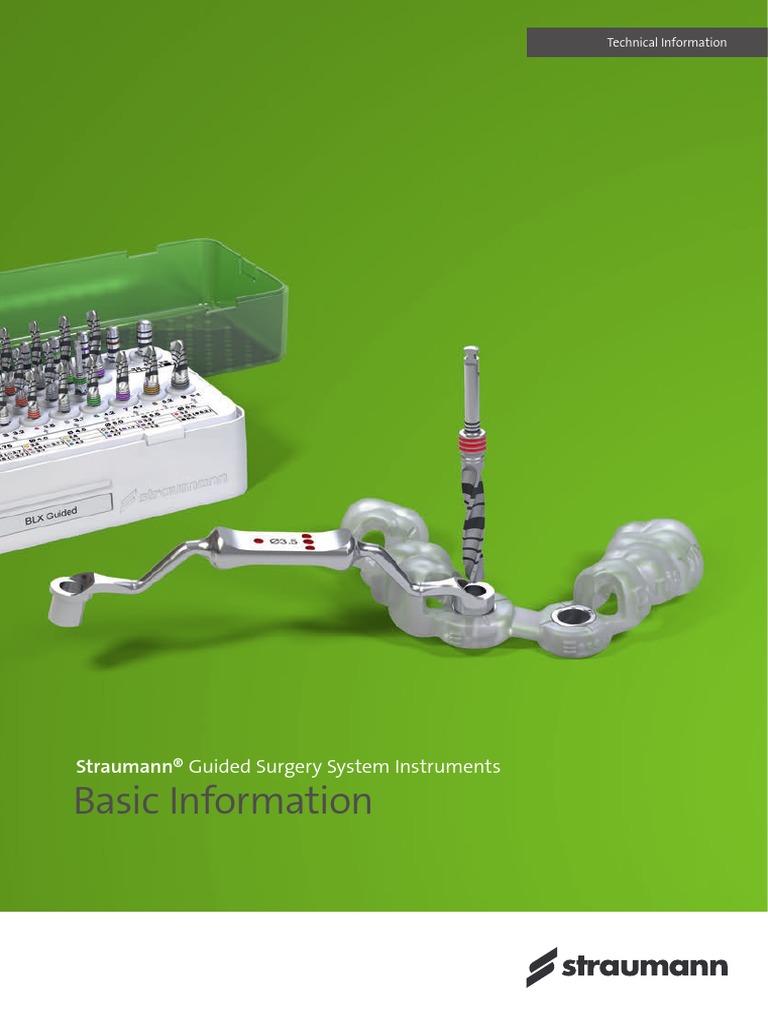 Straumann® Guided Surgery System Instruments | PDF | Dental Implant ...