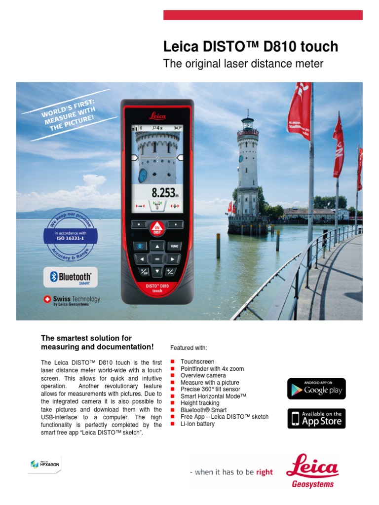 D810 Brochure | PDF | Touchscreen | Equipment
