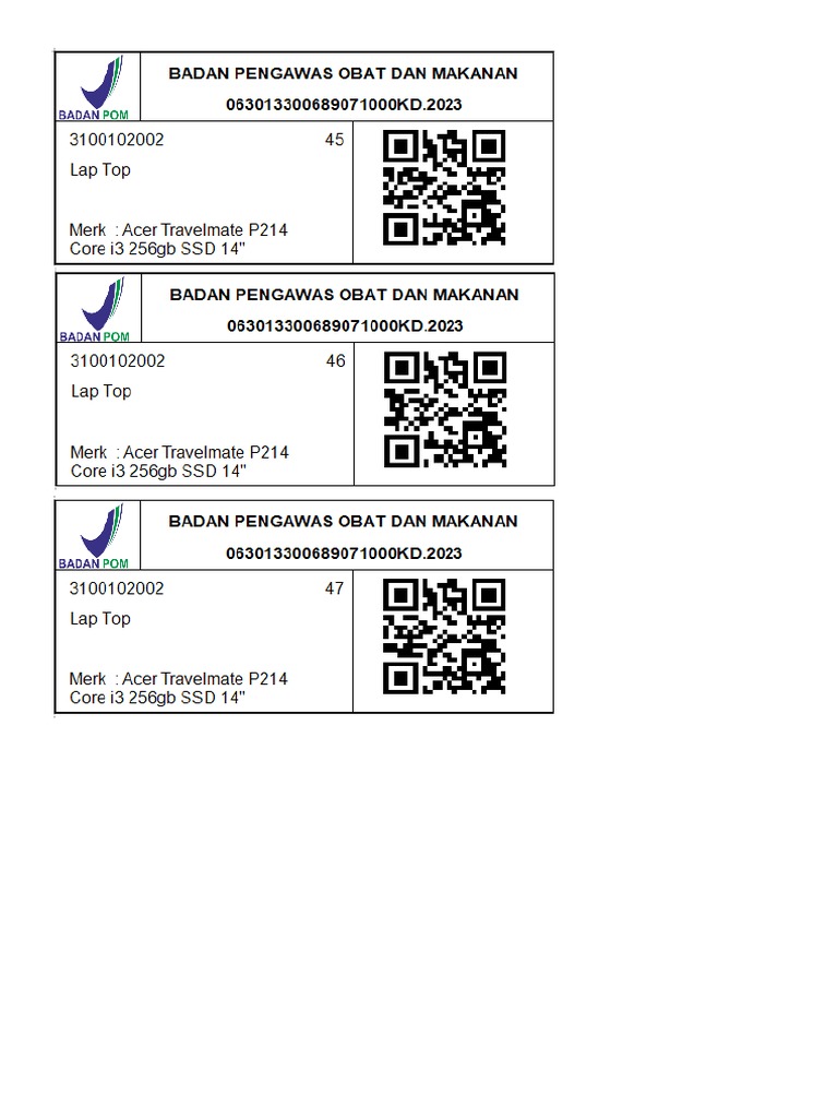 Label Laptop 5 | PDF