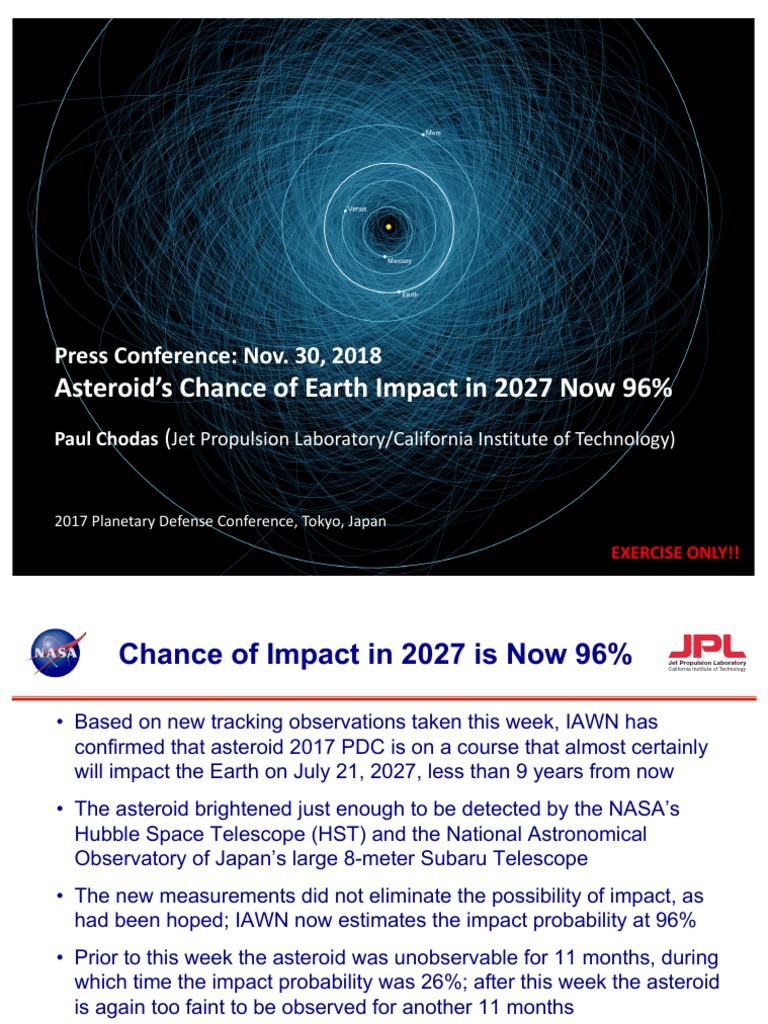 Chodas Day2 Briefing | PDF | Asteroid | Astronomy
