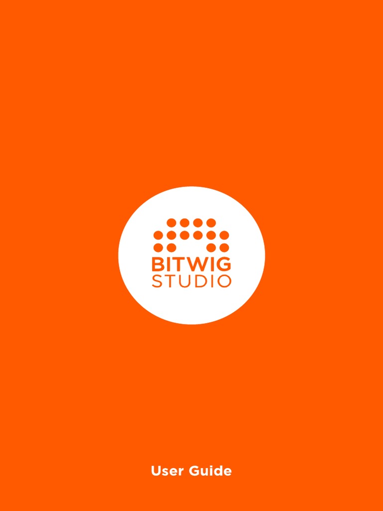 Bitwig Studio User Guide English | Download Free PDF | Audio Engineering | Sound Technology