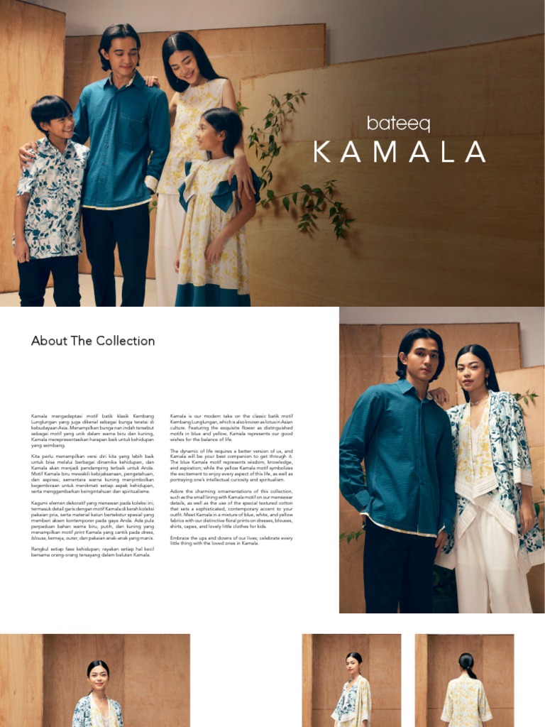 Koleksi Batik Modern Kamala | PDF