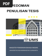 Pedoman Penulisan Tesis UGM FIB | PDF