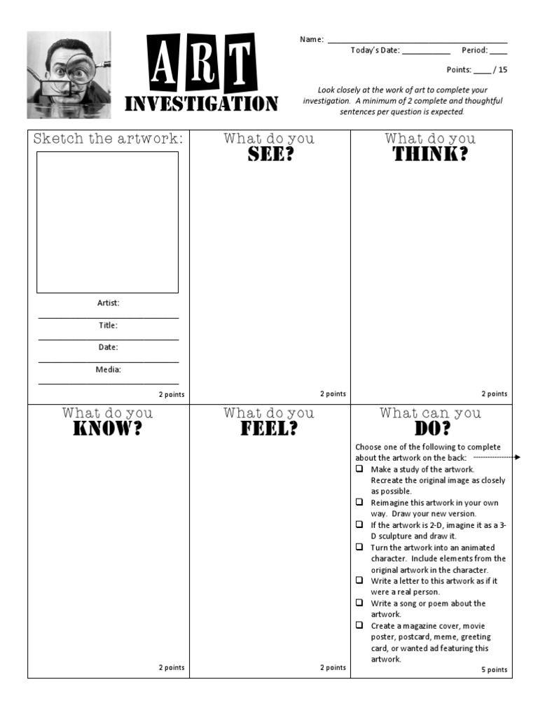 Art Investigation | PDF