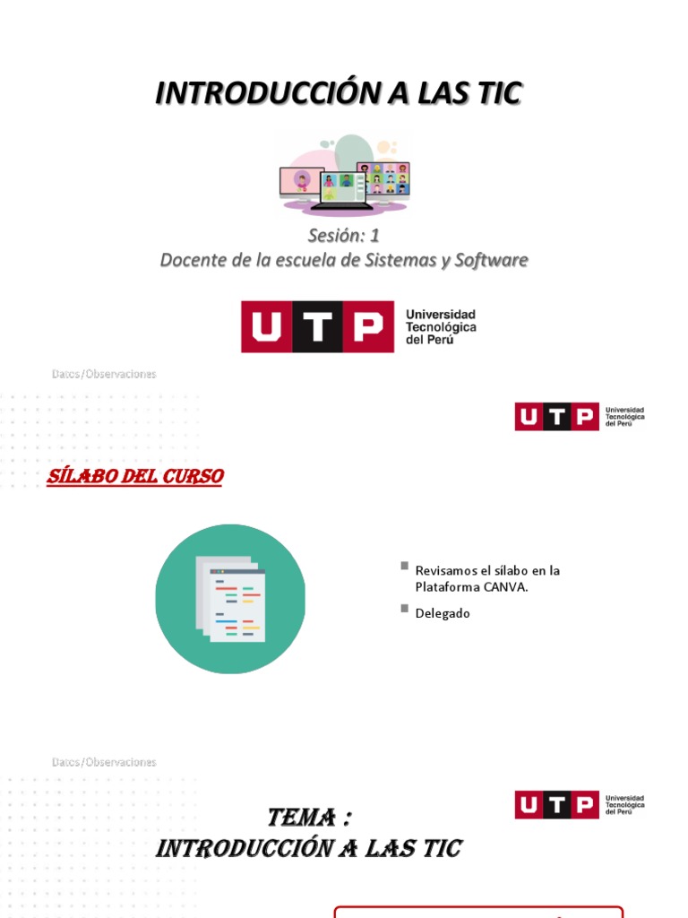 S01.s1 - Introduccion A TIC | PDF | Tecnología de información y ...