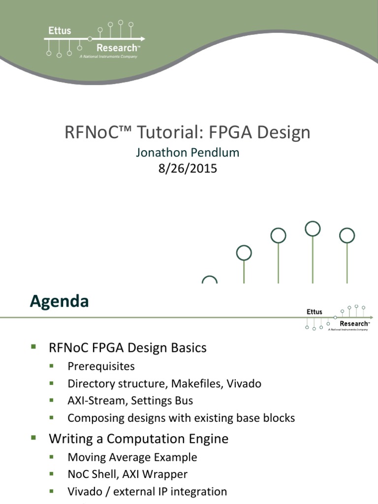 RFNoC Tutorial: FPGA Design | PDF | Field Programmable Gate Array ...