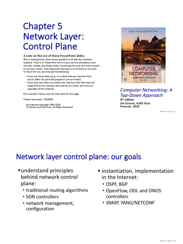 Chapter - 5 - v8.0 Muhalim Firoz v2 (7 Dec 2022) Updated | PDF | Routing | Computer Network