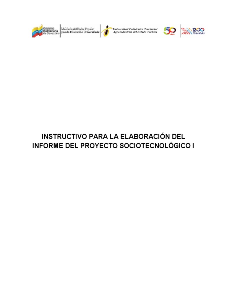 Instructivo para Elaborar Capitulos I y Ii | PDF | Software | Ingeniería de software