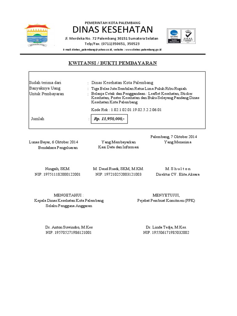 Contoh Kontrak SD 50 JT | PDF | Kesehatan Holistik