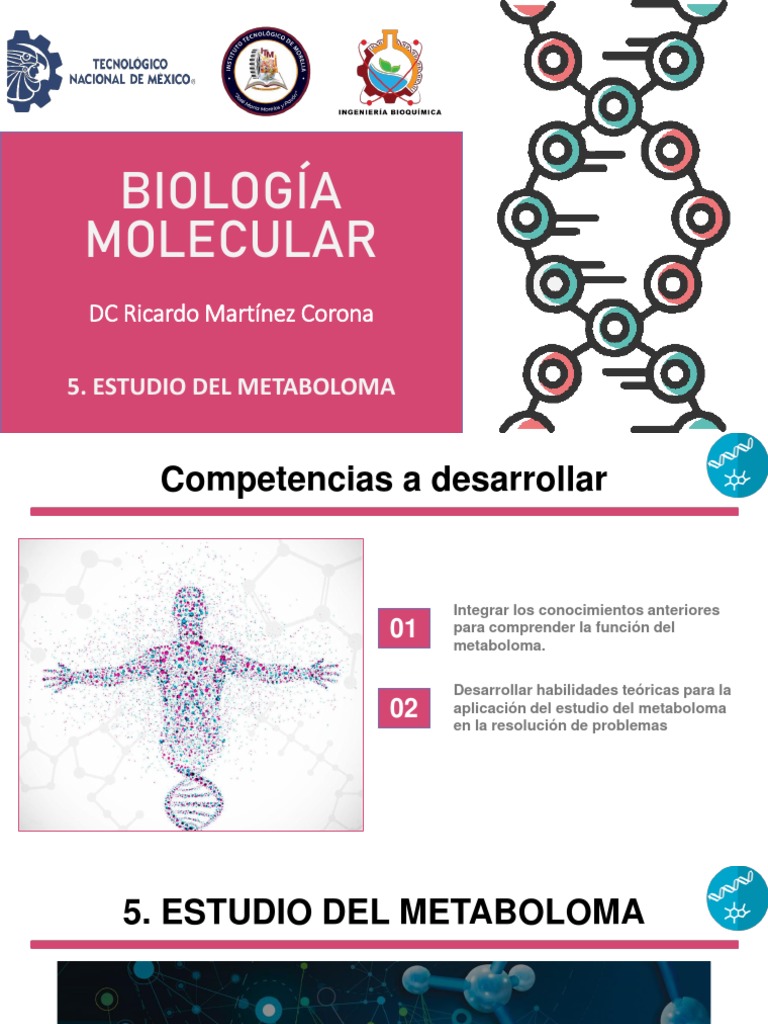 BM Tema 5 | PDF | La metabolómica | Biomarcador