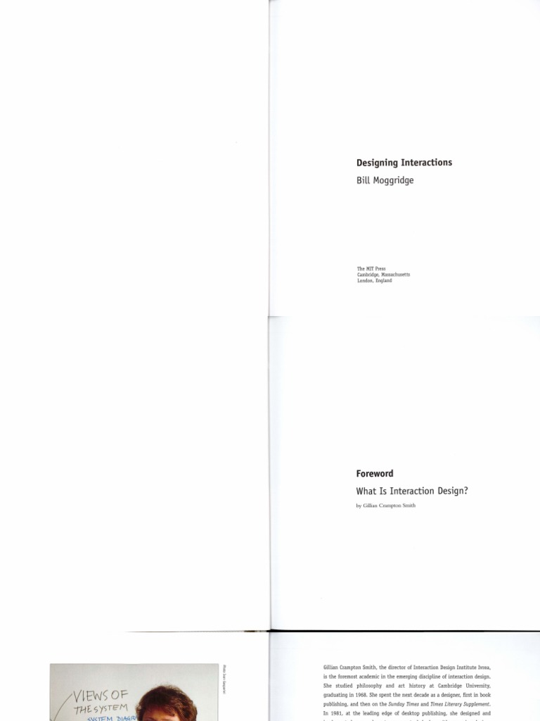 3 Designing Interactions - Bill Gridge - 2011 - Foreword What Is Interaction Design by ...