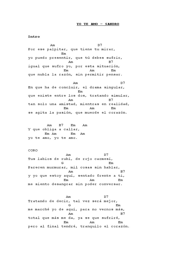 Yo Te Amo Pdf