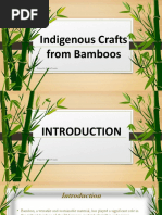 Indigenous Creative Crafts - Module 3 | PDF | Basket Weaving | Weaving