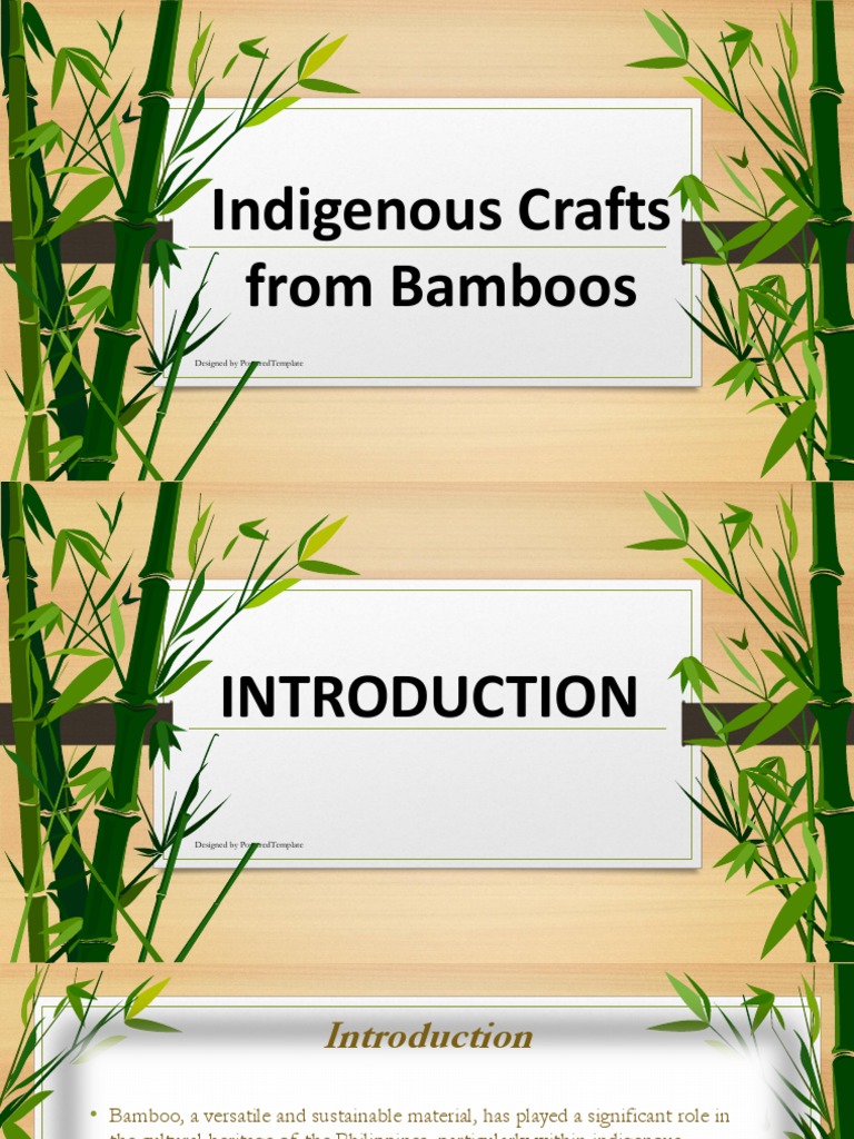 Indigenous Bamboo Crafts in the Philippines | PDF | Bamboo