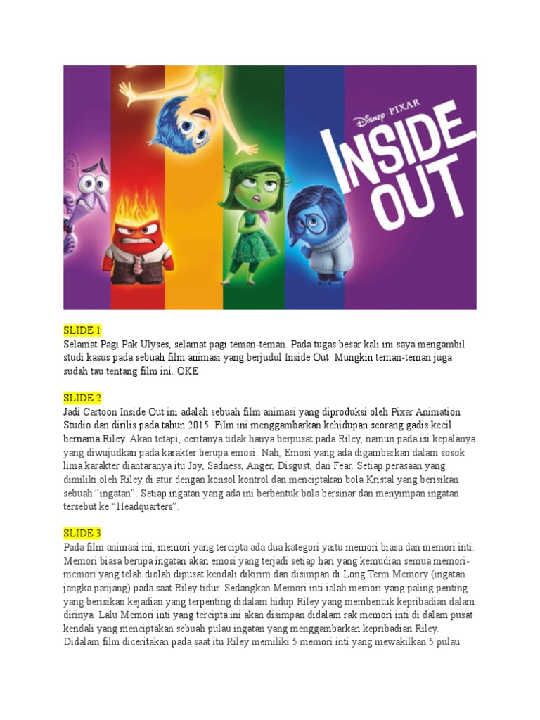 Skrip Inside Out | PDF