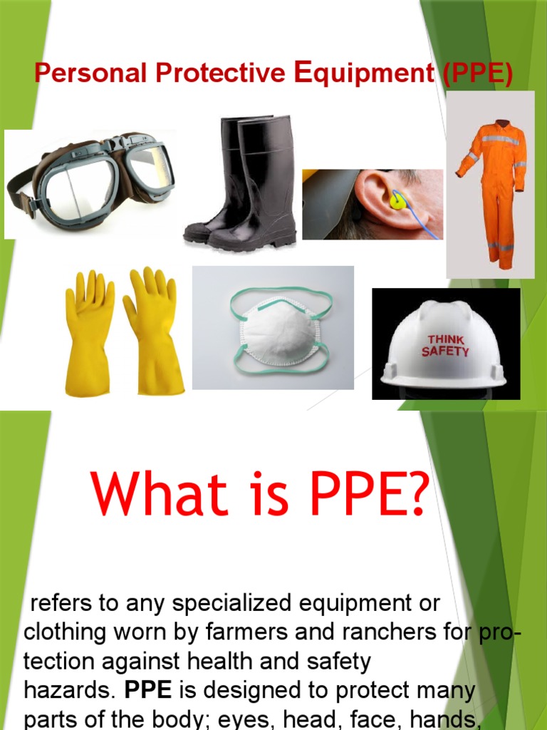 Personal Protective Quipment (PPE) | PDF
