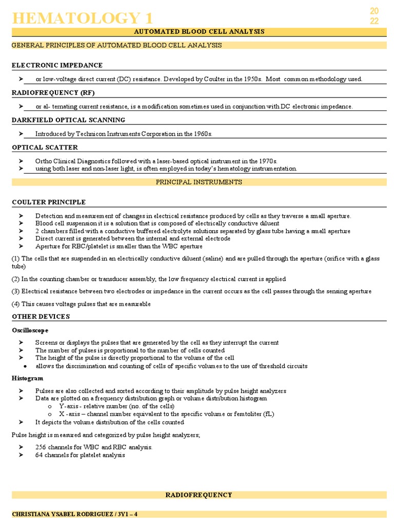 Dimal Hema | PDF | White Blood Cell | Flow Cytometry