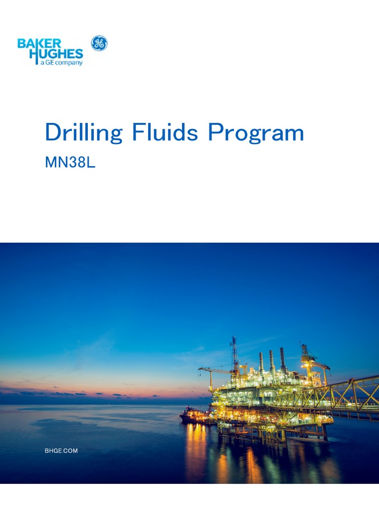 MN38L - WESTSIDE - Drilling Fluids Program - V.1 | PDF | Barrel (Unit) | Drilling