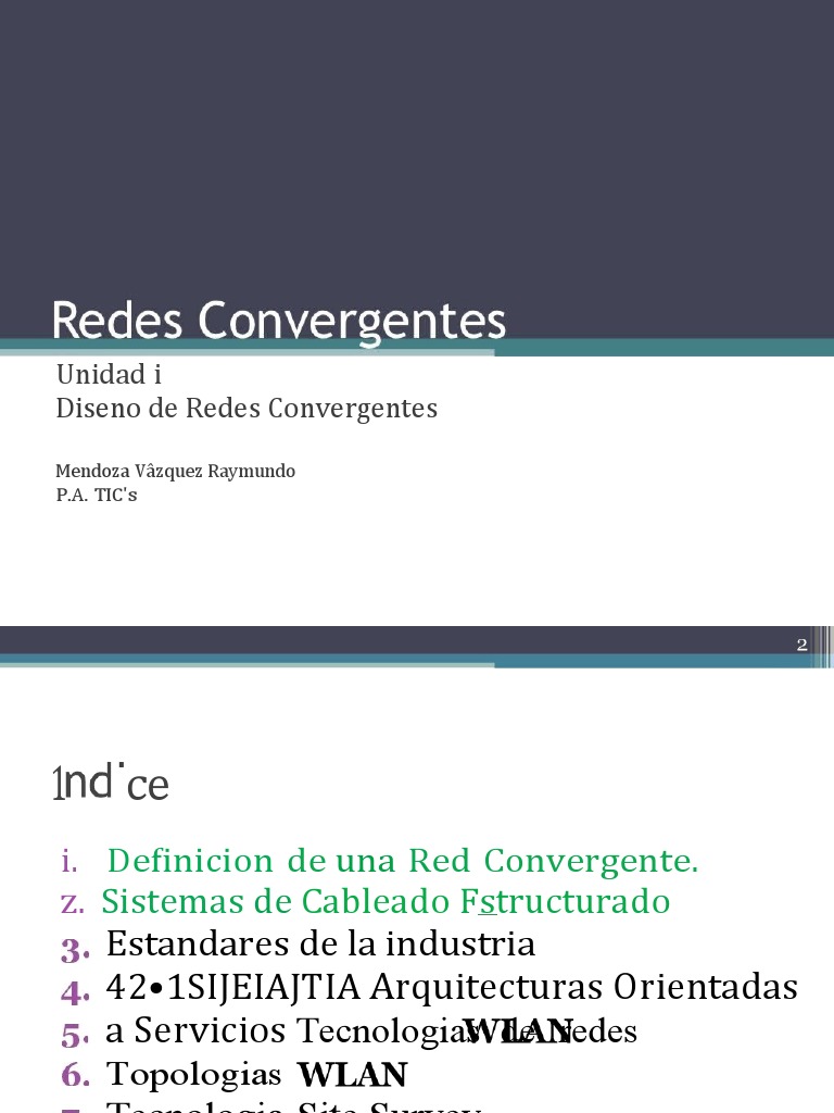 PDF Redes Convergentes | PDF | Informática