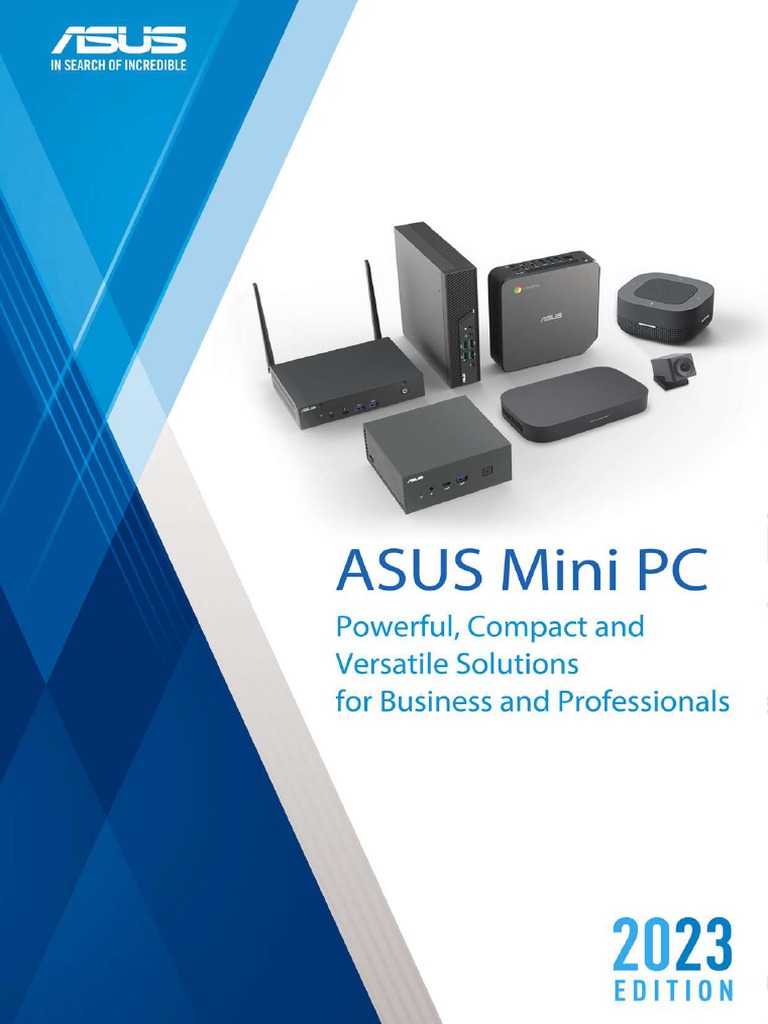 ASUS Mini PC Brochure | Download Free PDF | Solid State Drive ...