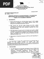 PNP MC 2017-008 Comprehensive PNP Policies and Guidelines On Leave | PDF