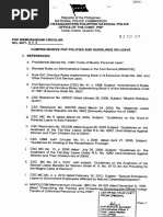 PNP MC 2017-016 Revised Guidelines and Procedures For PNP Personnel in ...