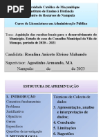 Mapa Da Efectividade | PDF