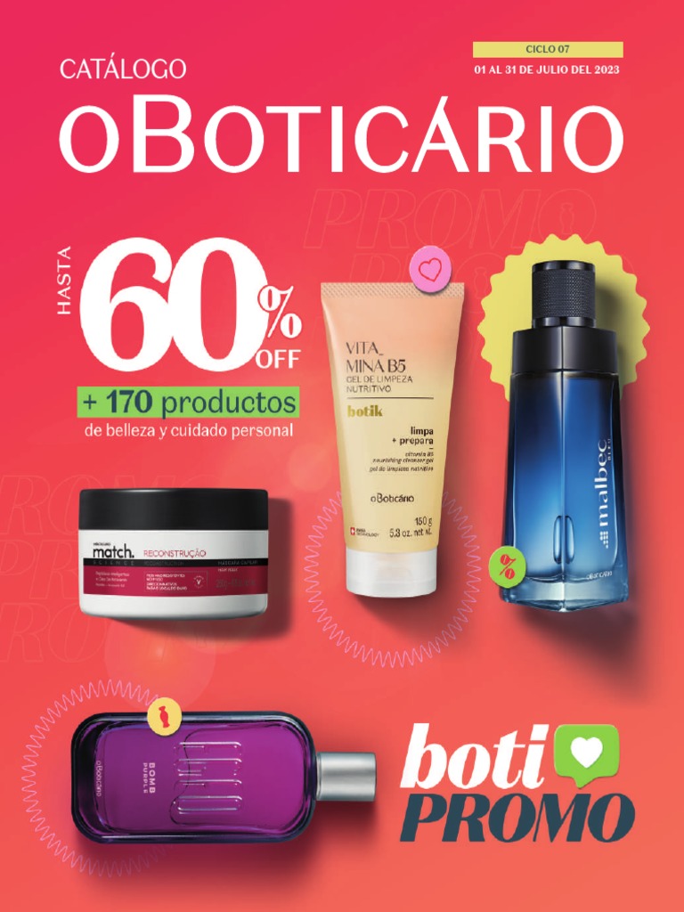 Catalogo Julio Oboticario Ciclo 7 | PDF | Perfume | Vino