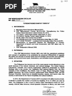 PNP MC 2017-016 Revised Guidelines and Procedures For PNP Personnel in ...