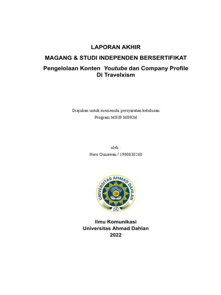 Copy-Laporan Akhir - Magang | PDF Copy-Laporan Akhir - Magang | PDF