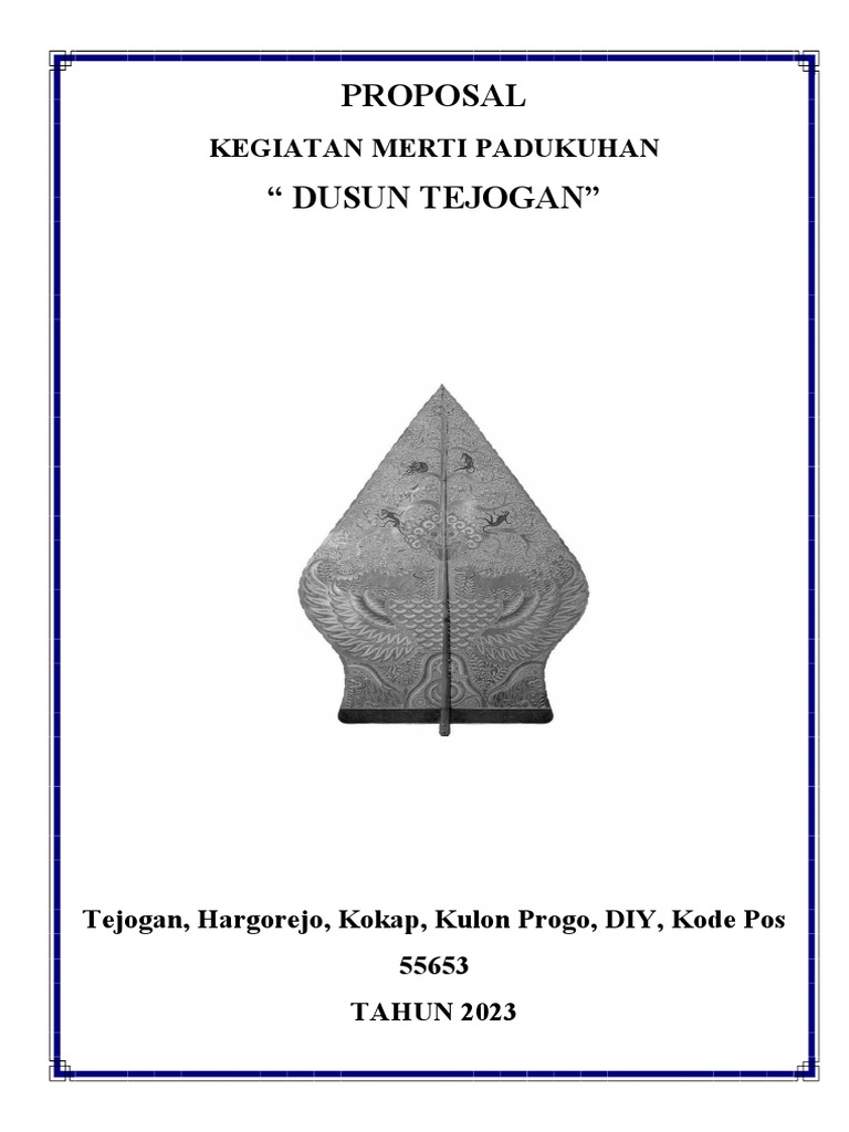 Merti Deso Hut Tejogan | PDF