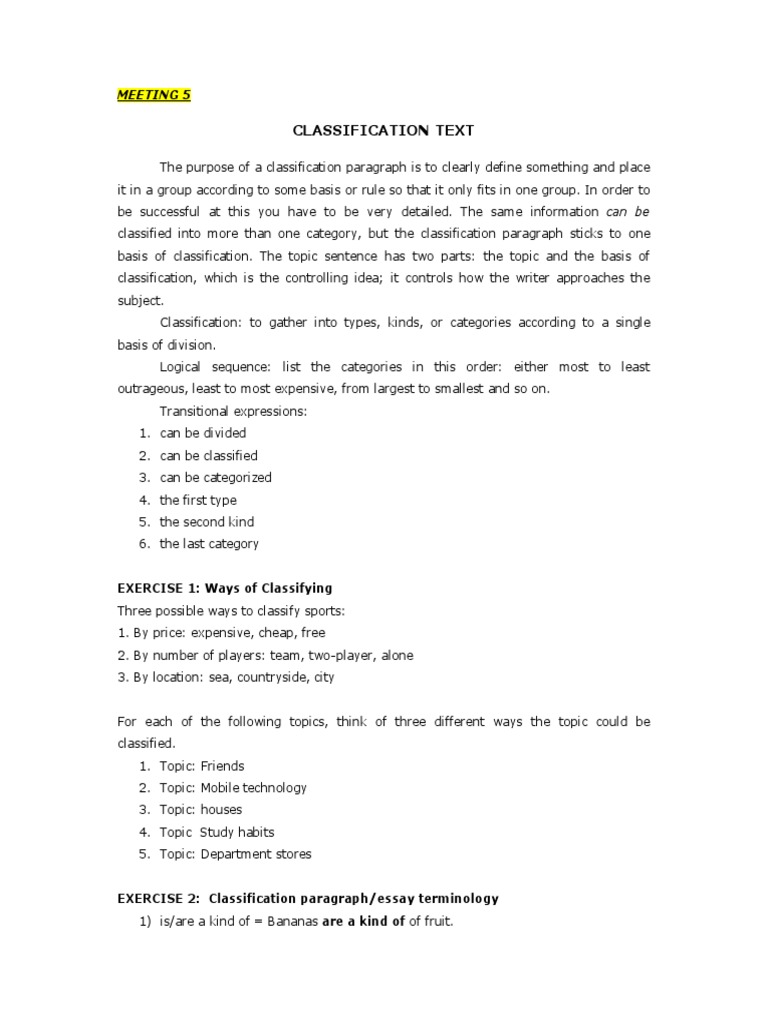 Classification Upload Pdf