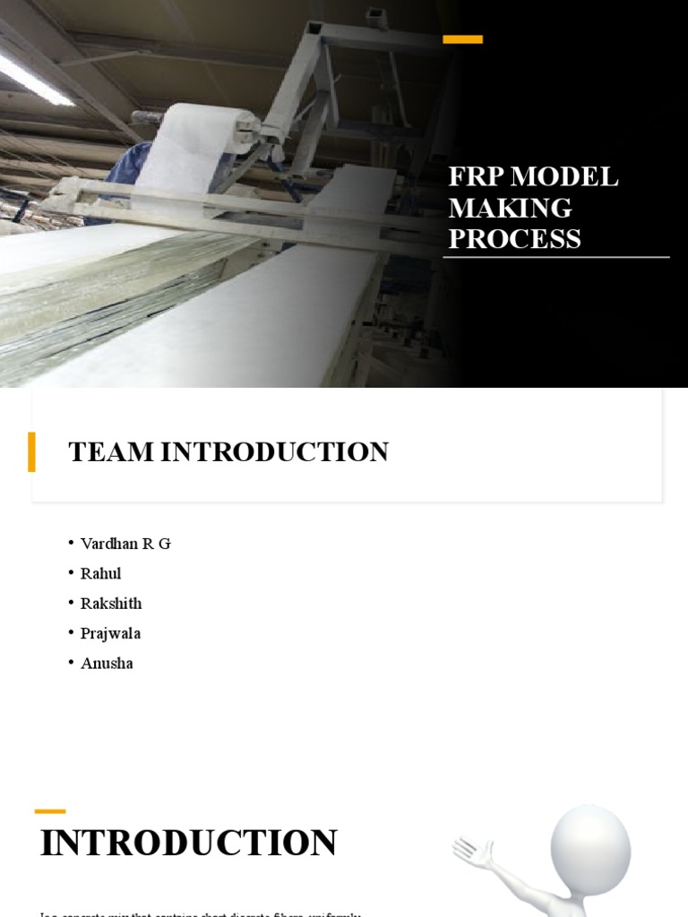 FRP Manufacturing Process Overview | PDF