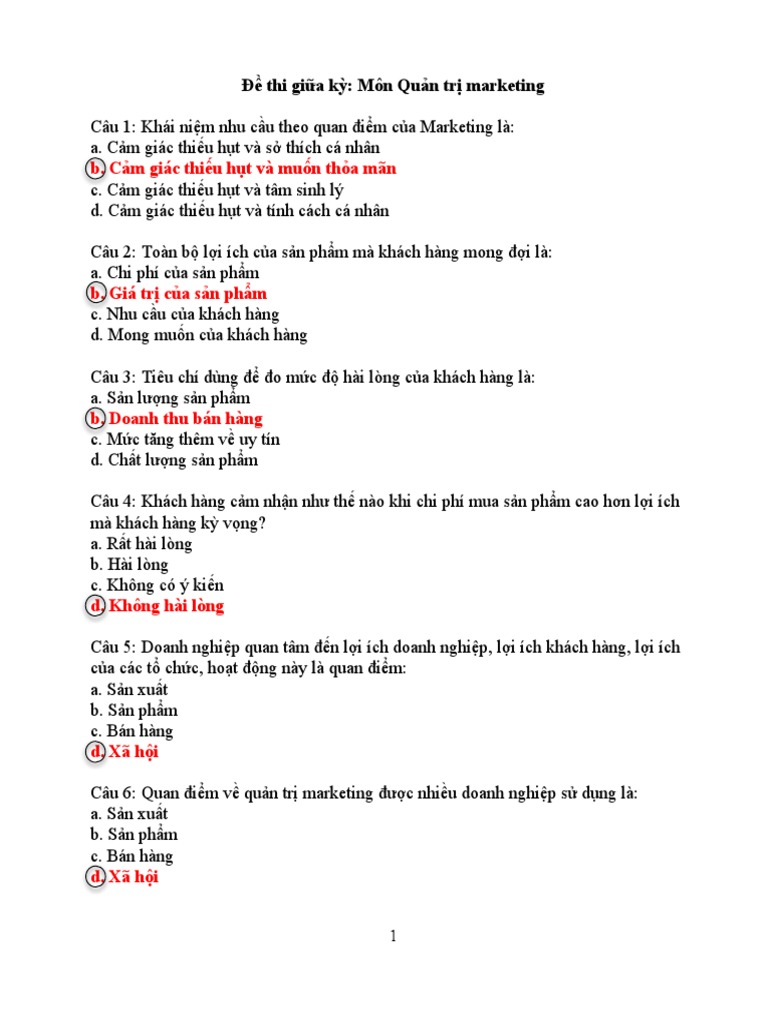 trắc nghiệm qtri | PDF