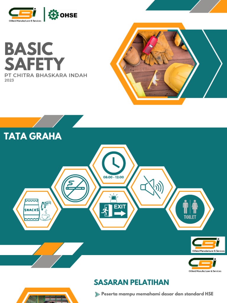 Basic Safety & 5R PT. CBI 2023 | PDF