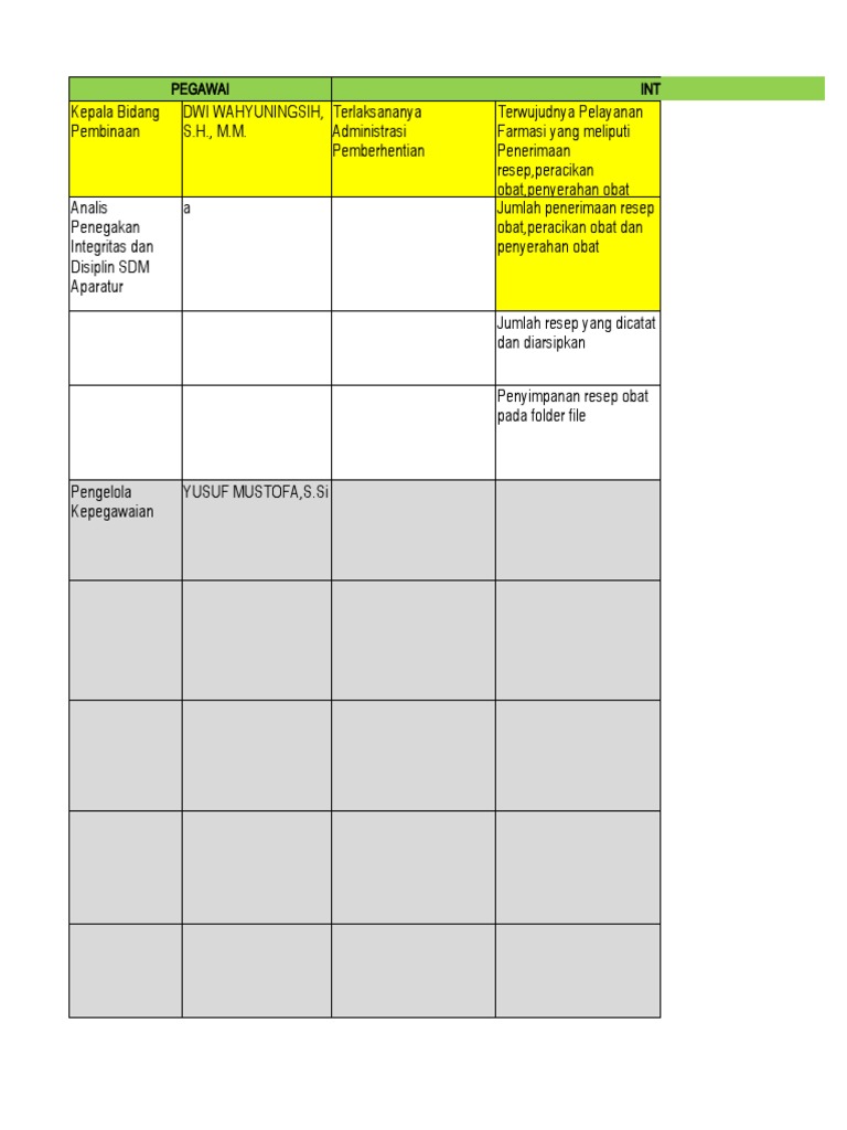 SKP 2022 RSUD An. YOHAN | PDF