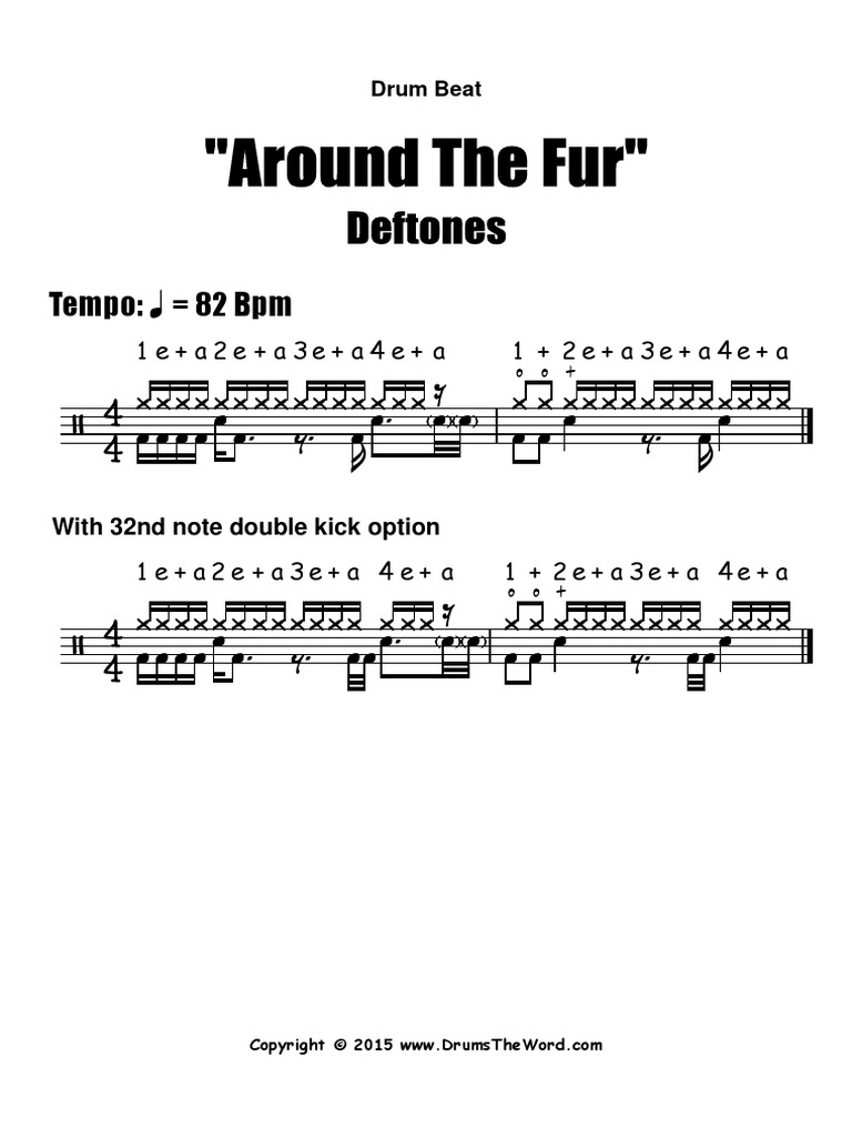 Deftones AroundTheFur Beat | PDF