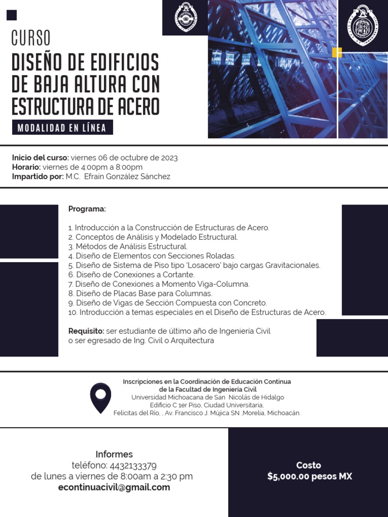 Diseño de Edificios de Baja Altura Con Estructura de Acero - Compressed | PDF | Ingeniería ...