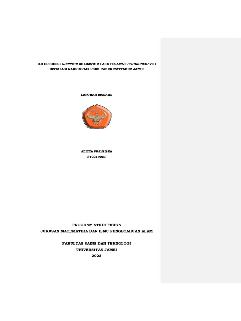 Magang Adit Fix | PDF