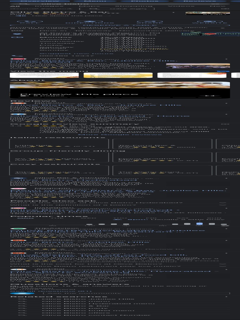 Olive Bistro - Google Search | PDF | Restaurants | Eating Behaviors Of Humans