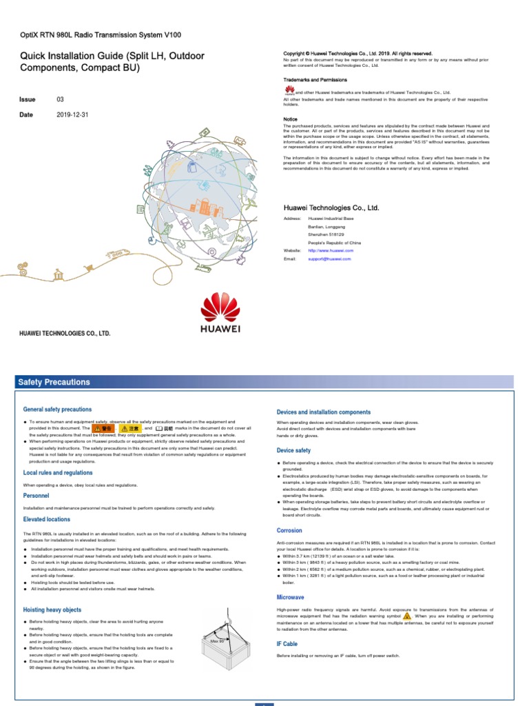 Optix RTN 980l v100 | PDF