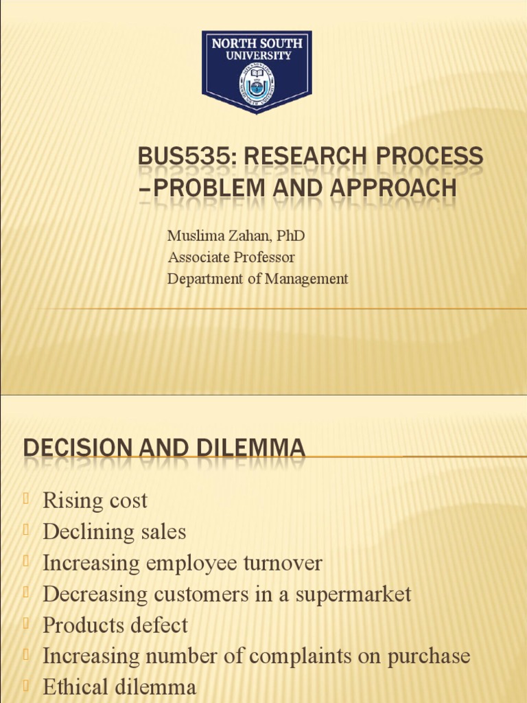 Lecture 2 - Problem Definition and Approach | PDF