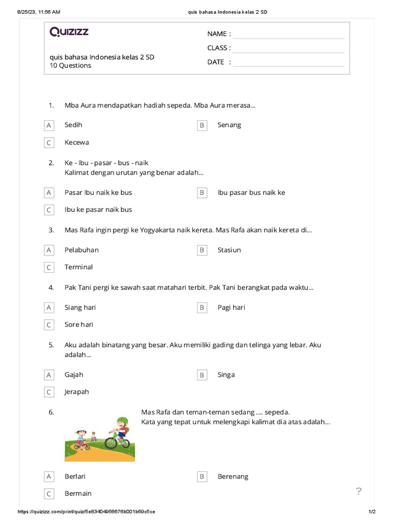 D Bi 25 Agustus | PDF