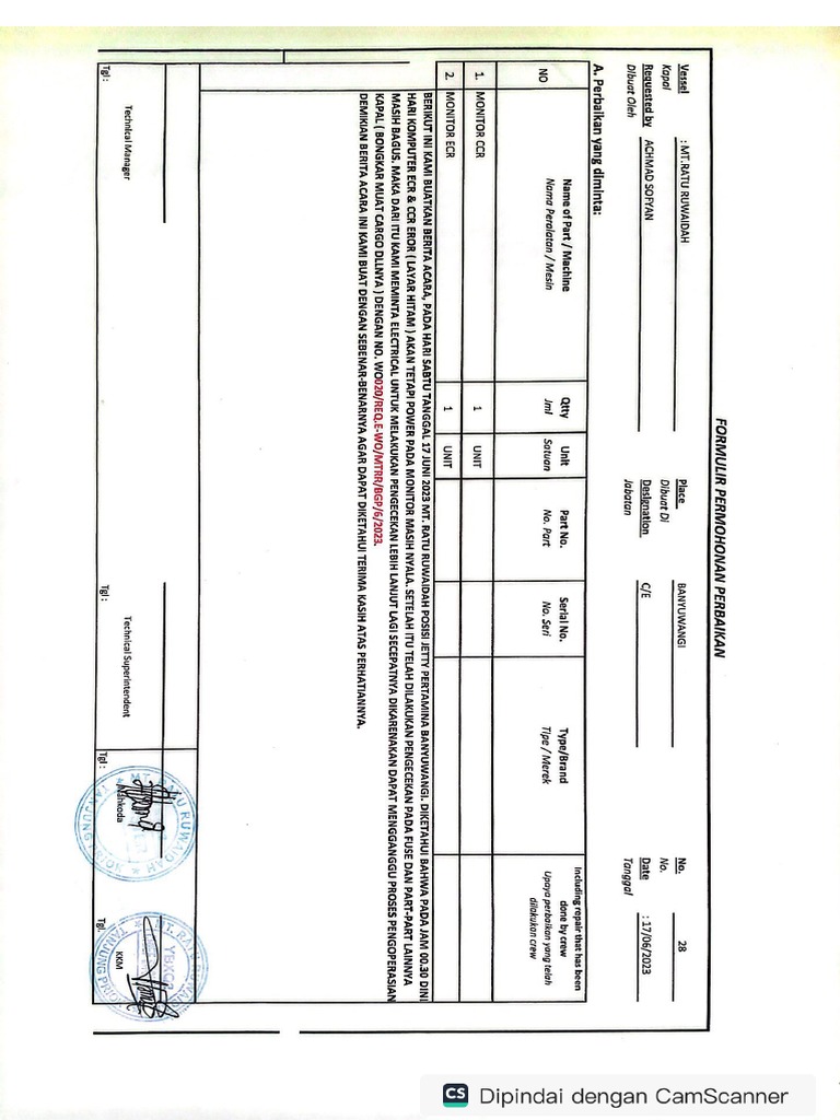 Ba Monitor Ecr & CCR | PDF