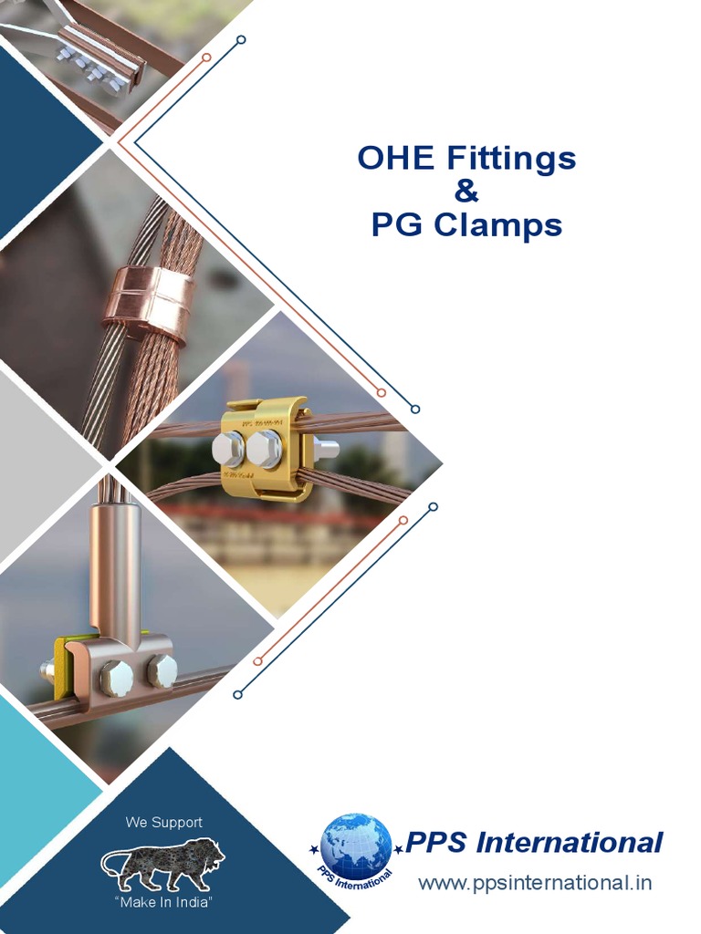 OHE Fittings & PG Clamps-PPS International | PDF | Electrical Connector ...