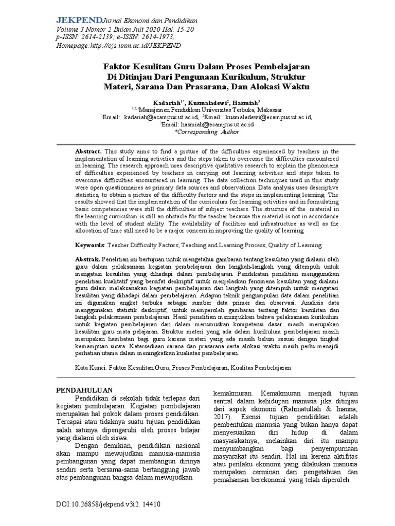 Faktor Penyebab Guru Tdak Menarik Pembelajaran | PDF | Epistemology Of Science | Cognitive Science