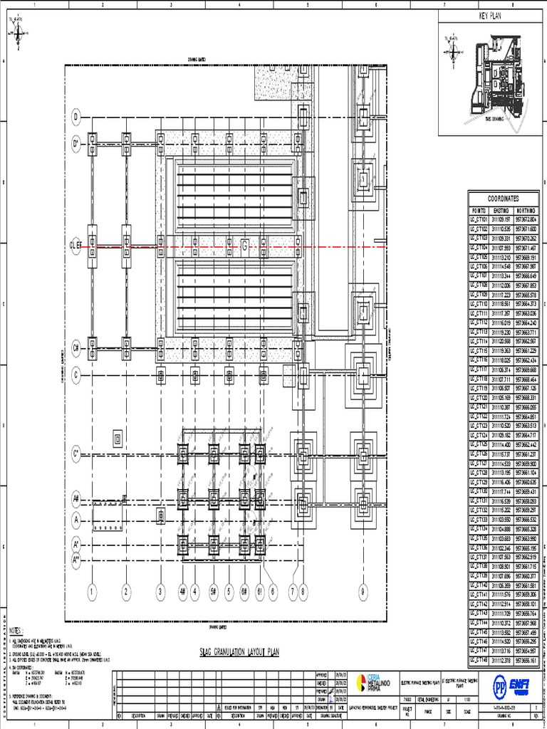 1-010-R-0002-100 Coordinate Plan For Lean Concrete Slag Granulation ...