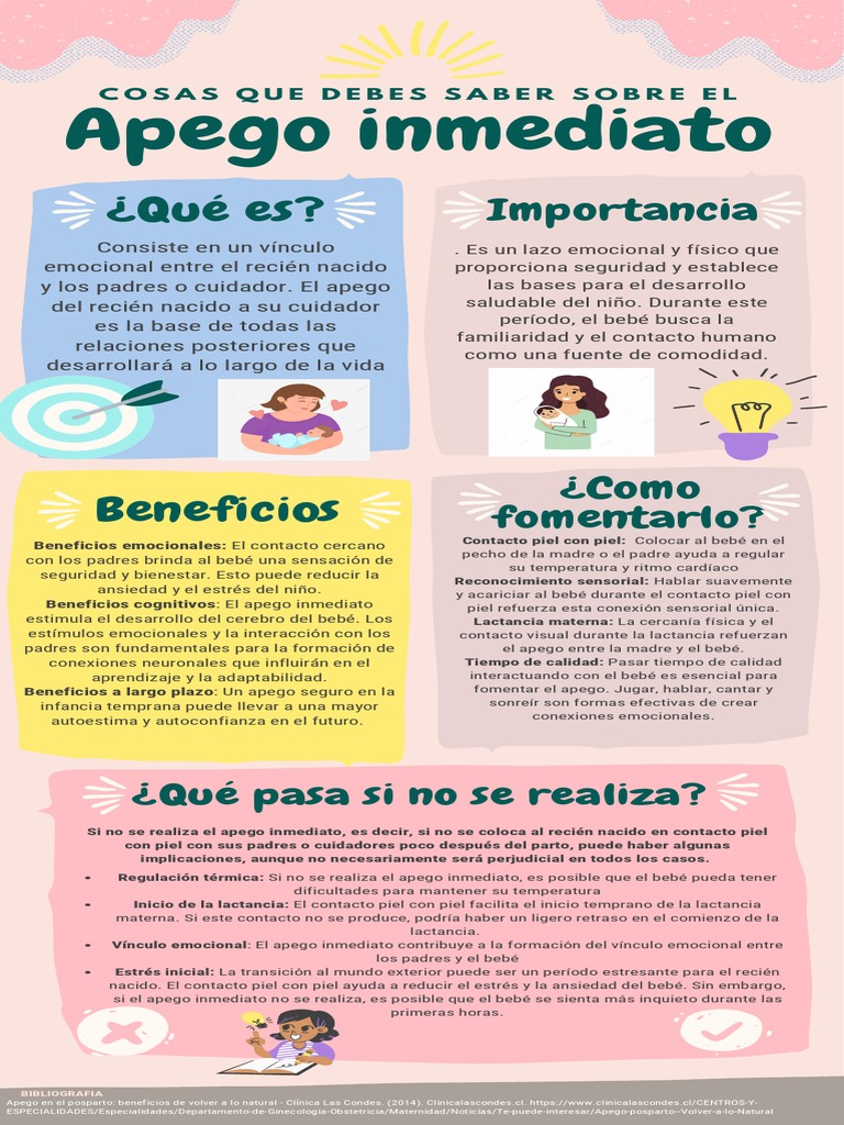 Beneficios del apego inmediato en recién nacidos | PDF | Teoría de ...