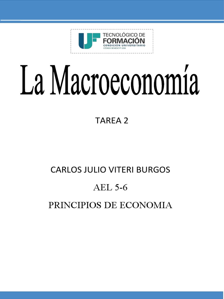 La Macroeconomia | PDF | Producto Interno Bruto | Precios