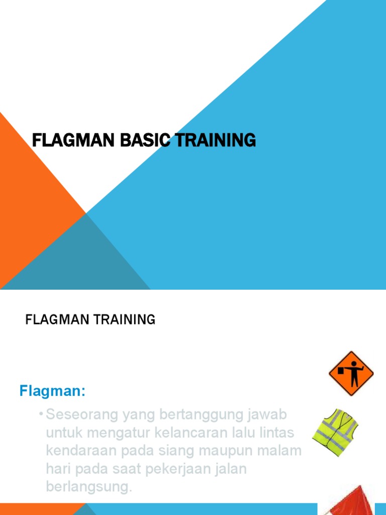Flagman Safety Training | PDF